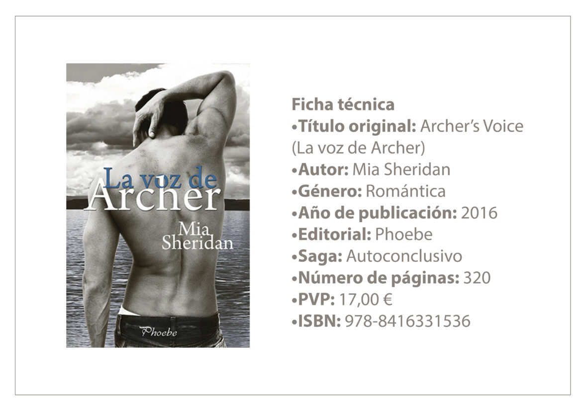 LA VOZ DE ARCHER_ Mia Sheridan editorial. Phoebe – Best22Witches